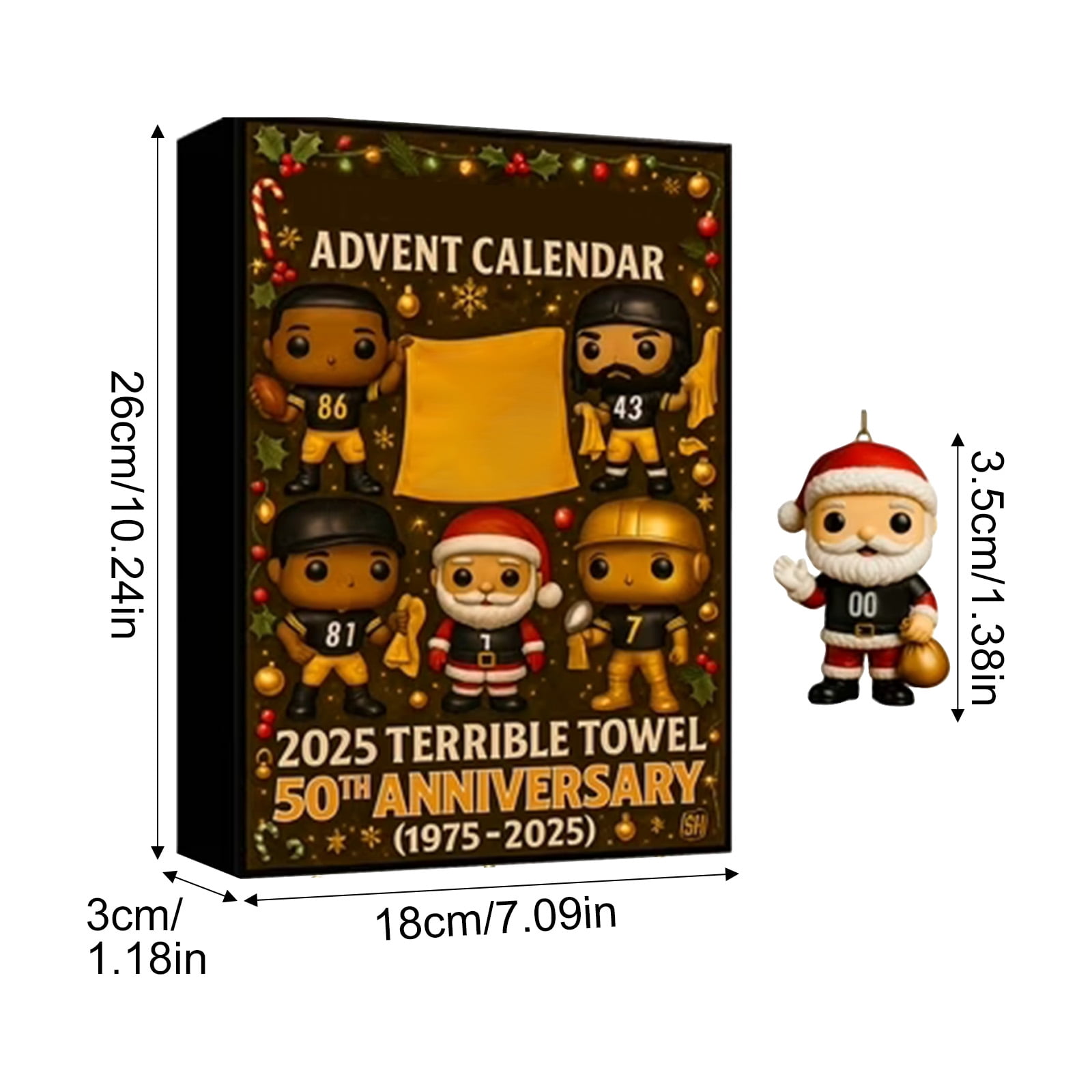 New Release! Football 50th Anniversary Advent Calendar 2025, 24 Days ...