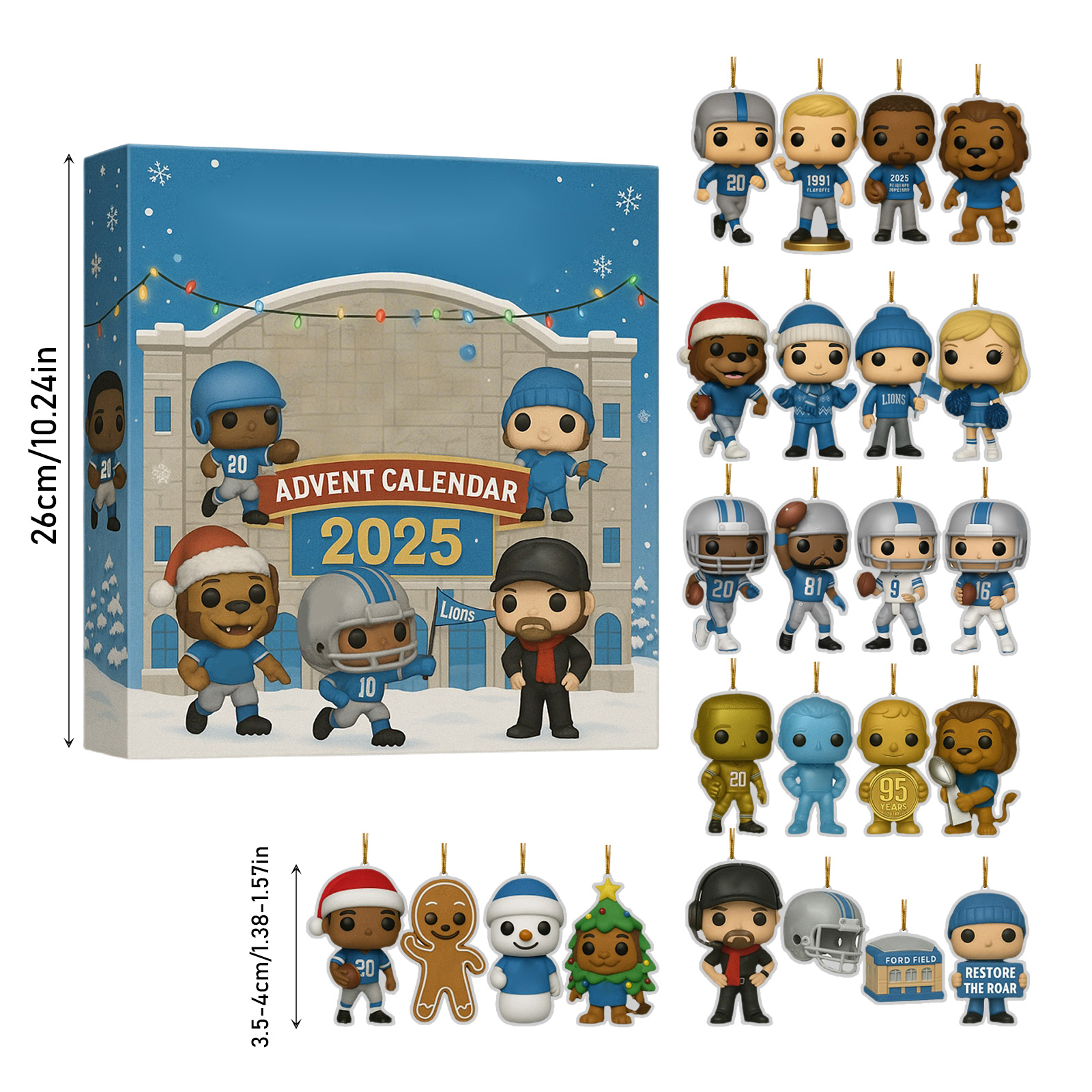 New Release! Football 95nd Anniversary Advent Calendar 2025, 24-Day ...
