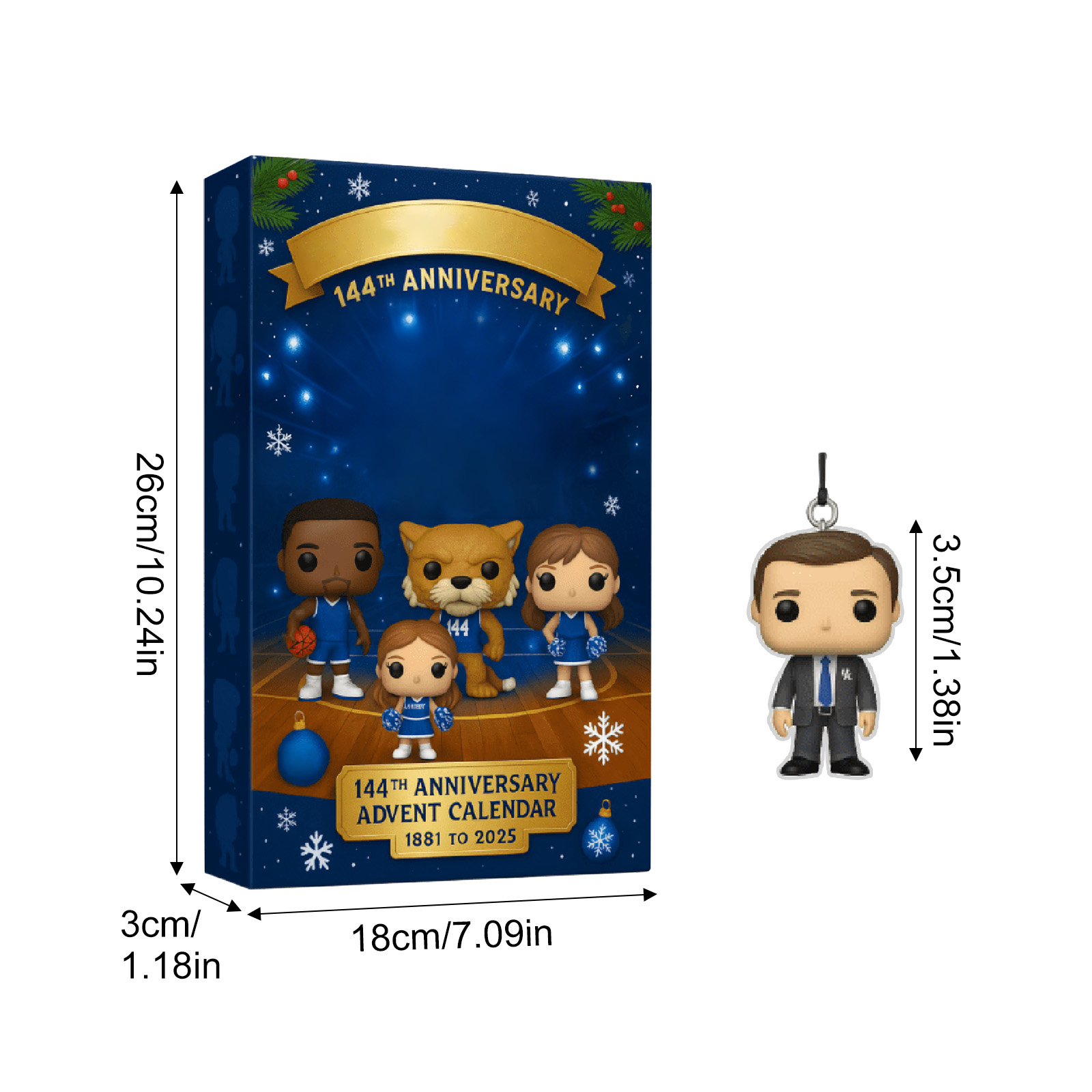 New Release! Football Anniversary 144th Advent Calendar 2025, Football ...