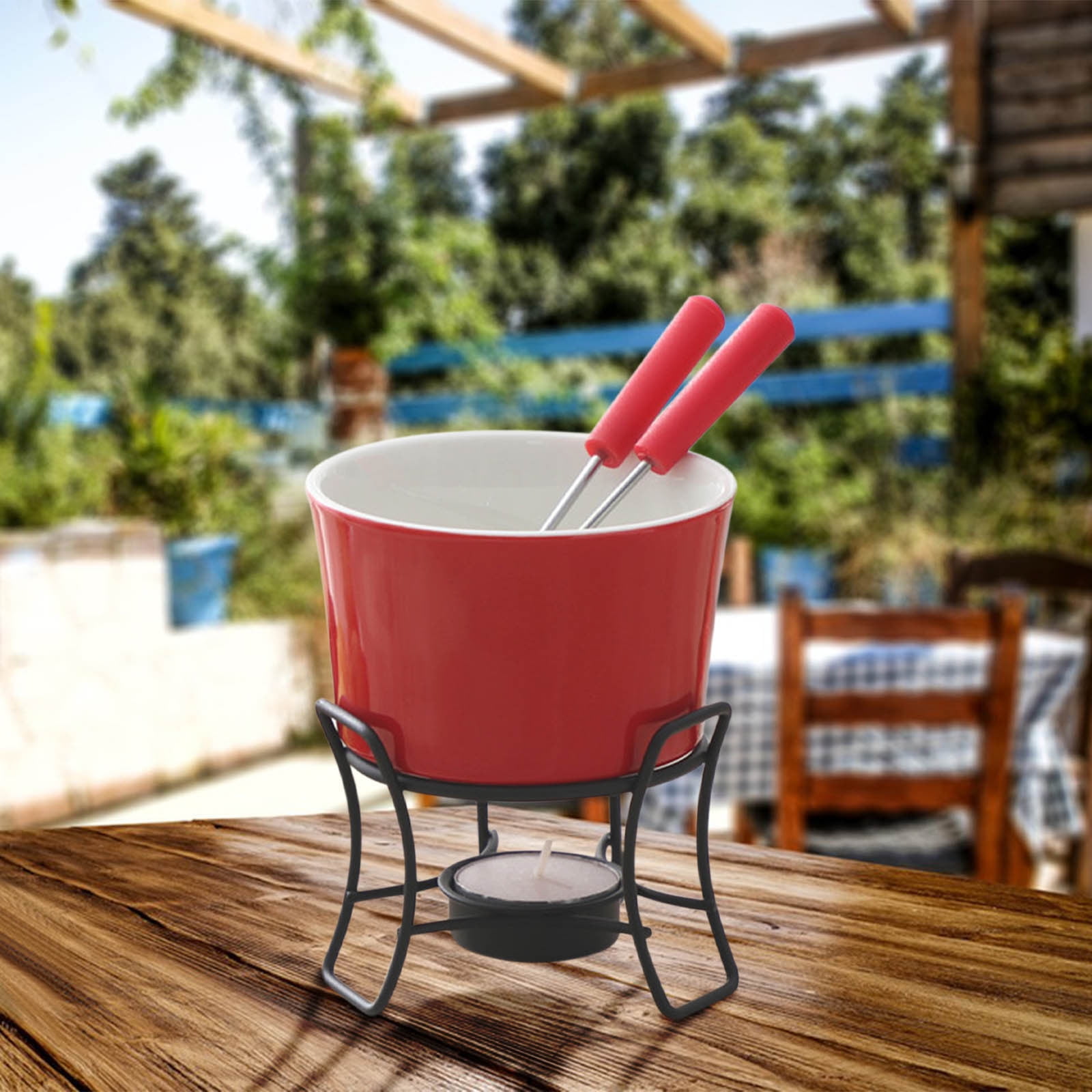 New Release! JGF844 Cheese Boiler Dessert Incubators Ceramic Chocolate ...