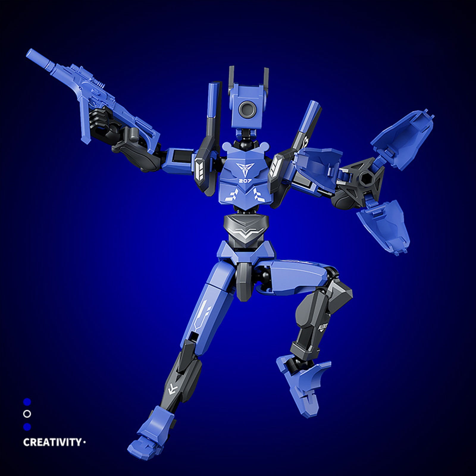 New Release! JGF844 New Mech Doll Multi Joint Mobile Multi Gesture DIY ...