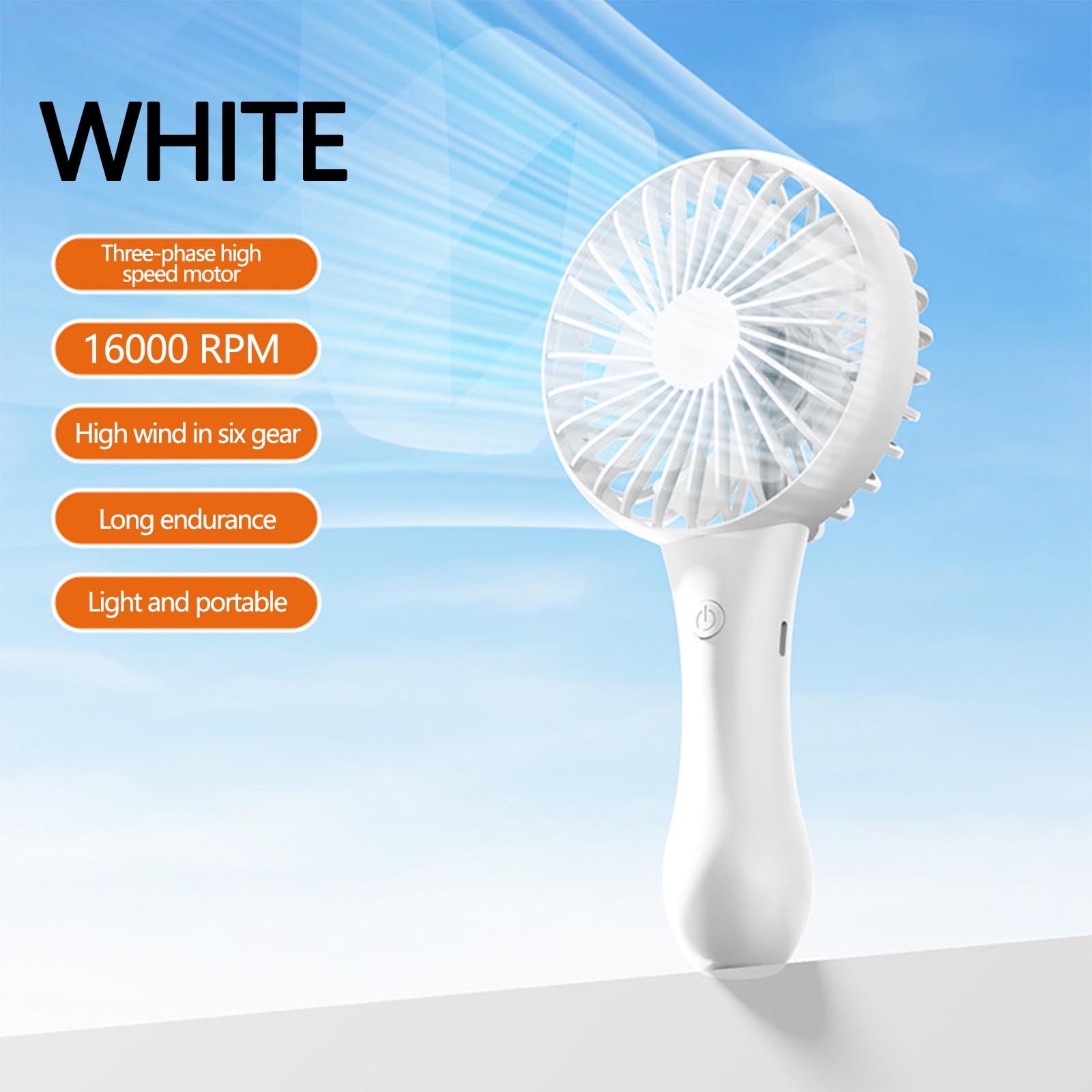New Release,Mini Handheld USB Fan,Rechargeable Foldable Fan for Summer ...
