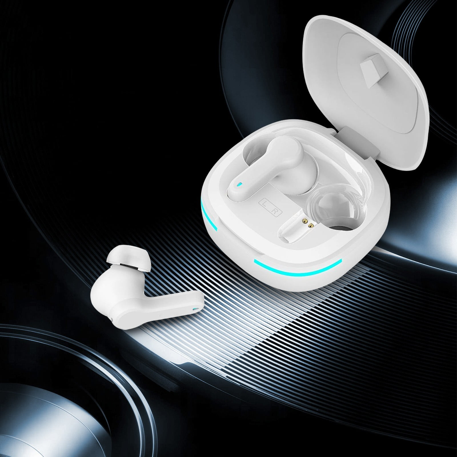 New Release, Noise-Canceling In-Ear Wireless Bluetooth Headset BT5.3 ...