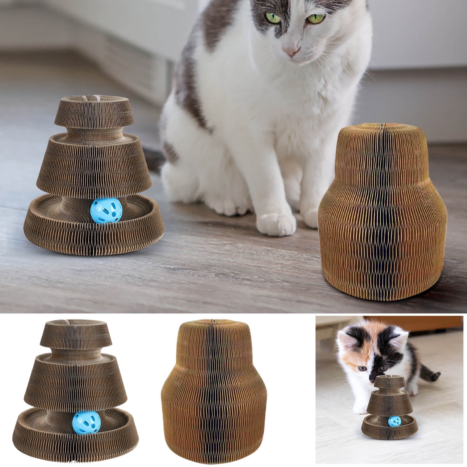 New Release,Organ Scratching Board Toy, Bell Grinding Claw Climbing ...