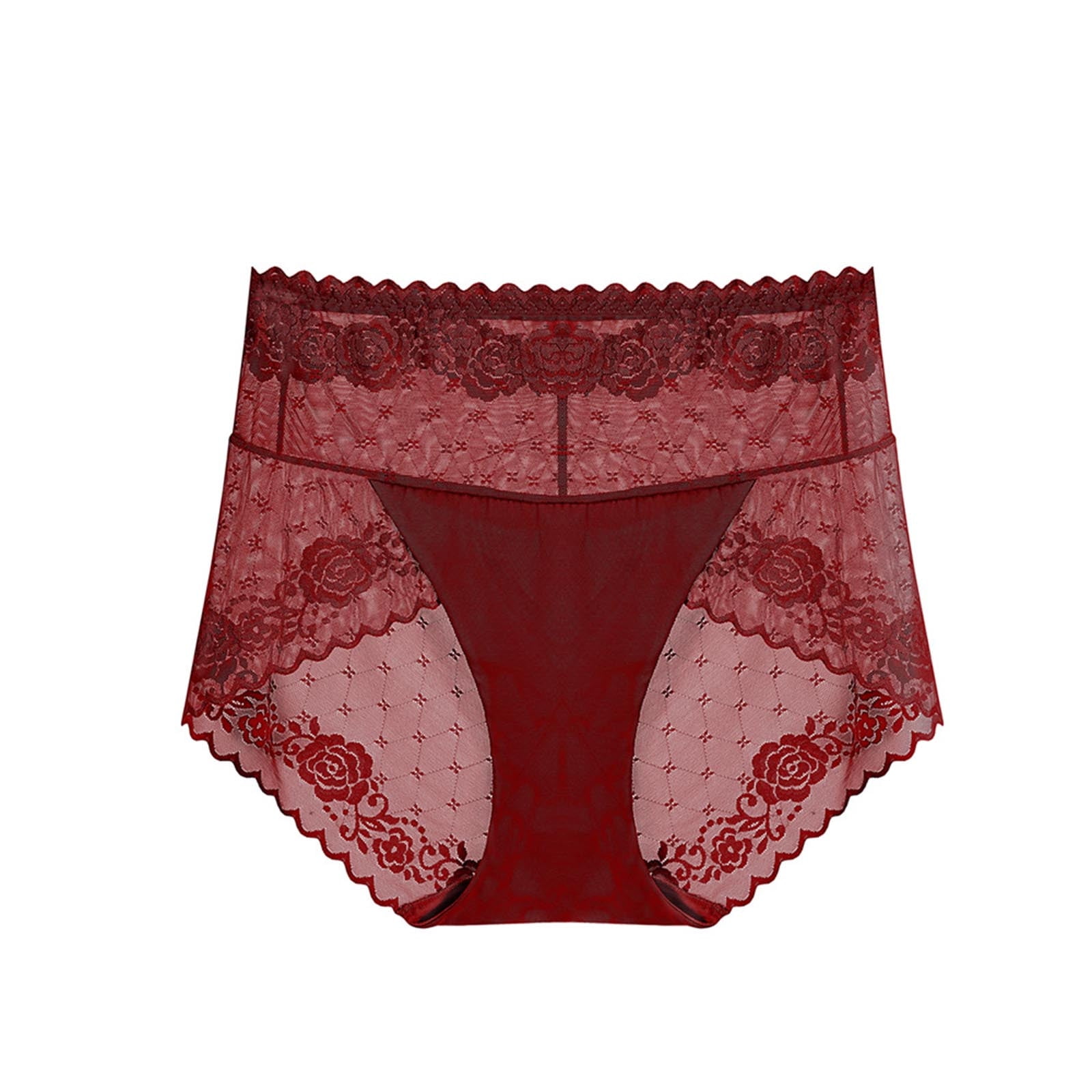 New Release,Plus Size Underwear, Solid Color Lace, Sexy Design ...