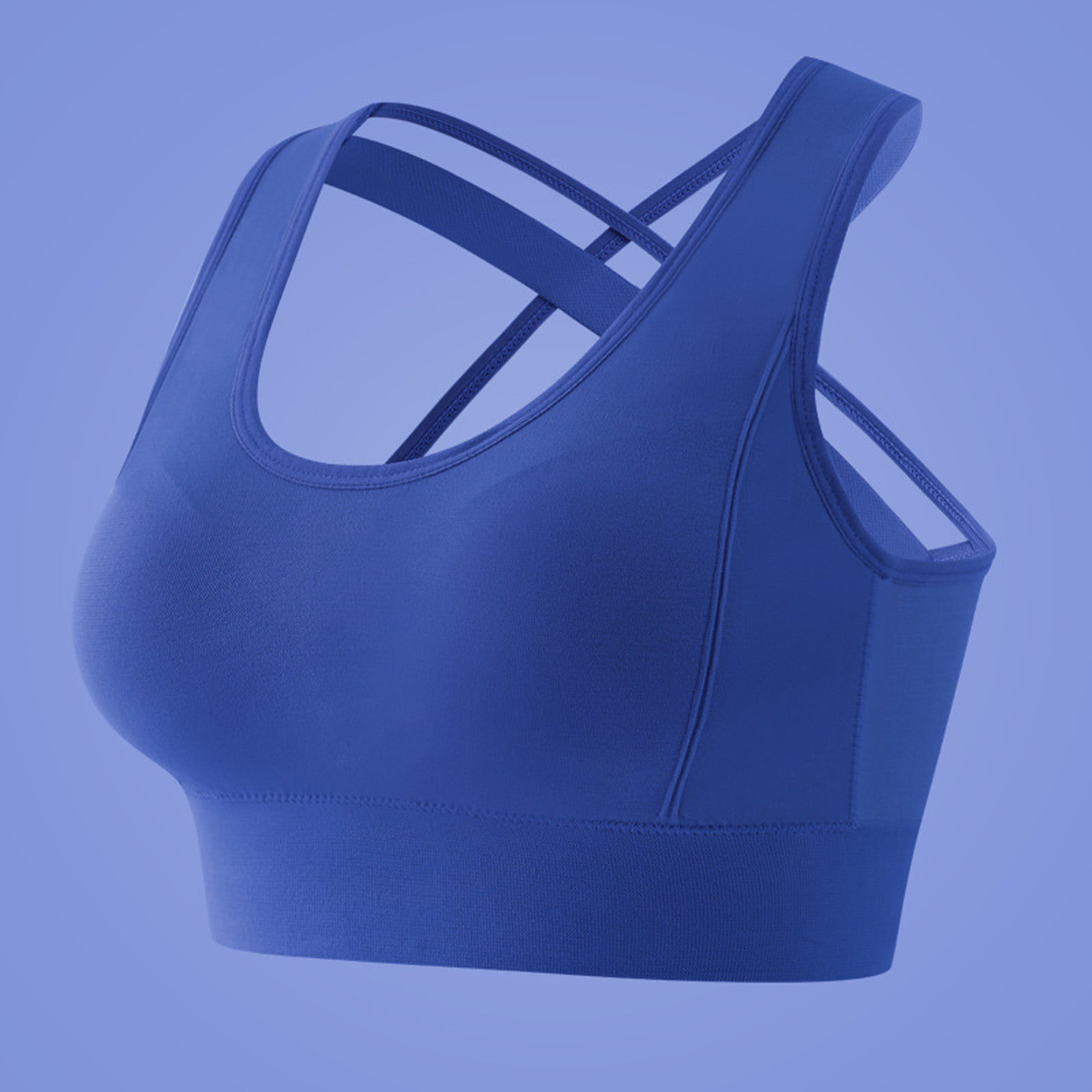 New Release, Solid Color Sports Bra, Thin Belt Underwear, Beauty Back ...