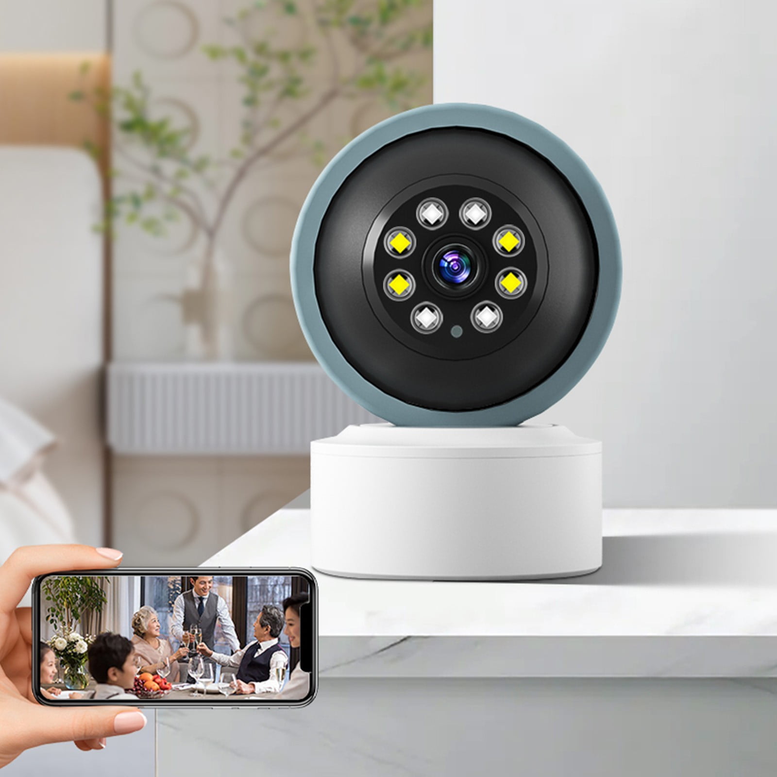 New Release,Surveillance Camera Voice Intercom Home Remote Wireless ...