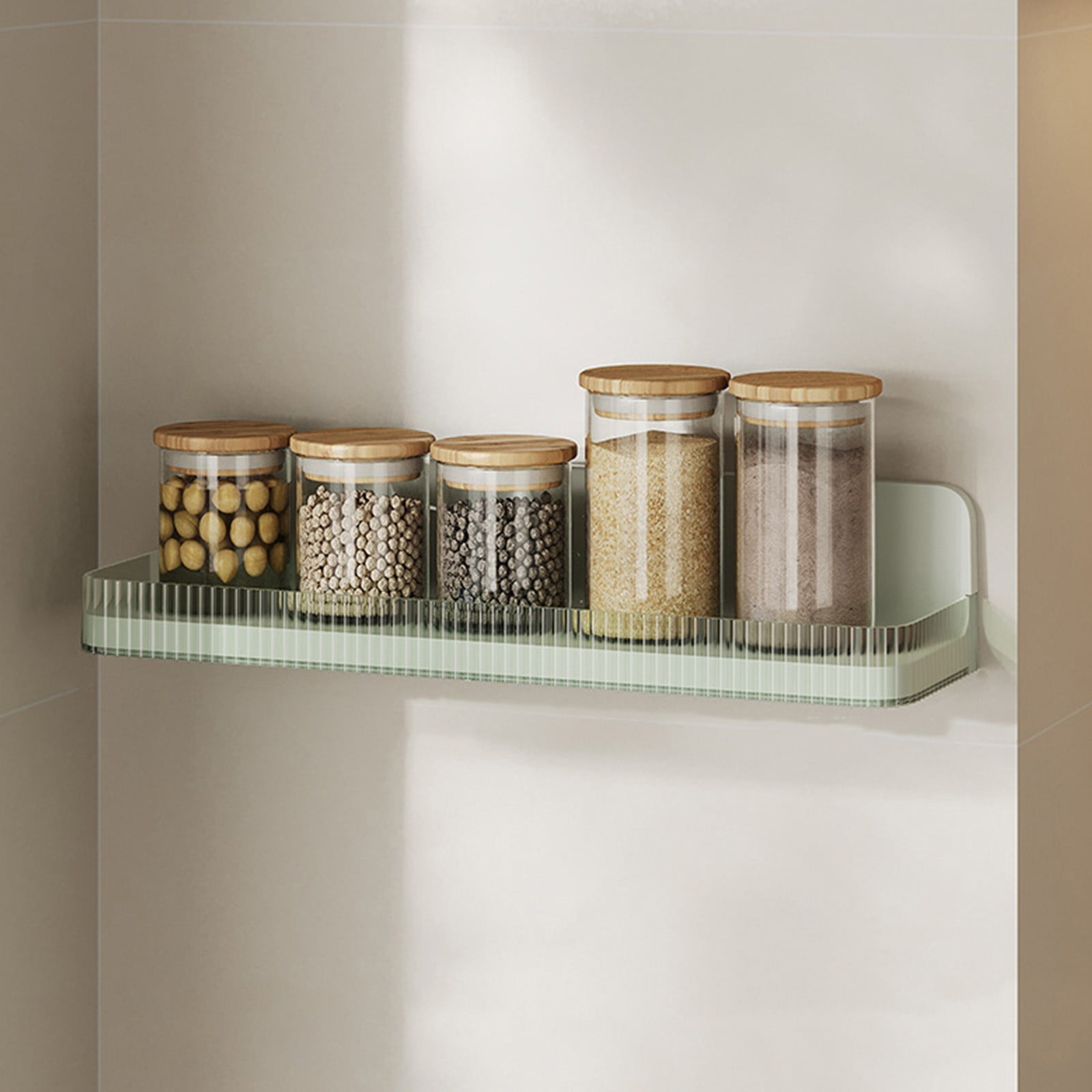 New Release, Wall Mounted Knife Holder, Transparent Knife Storage, 1 ...