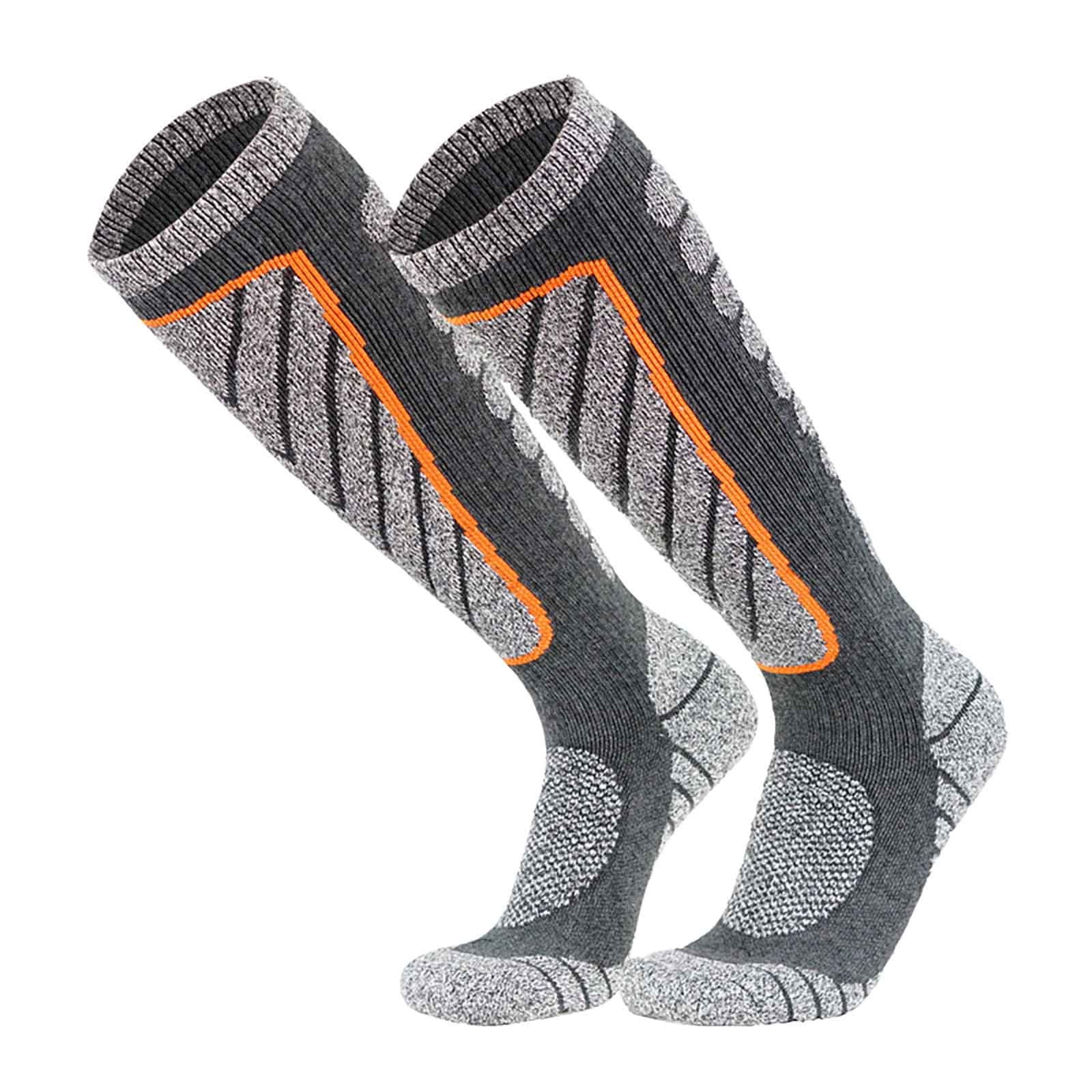 New Release,Winter Long Tube Ski Socks, Thick Insulated Towel Socks for ...