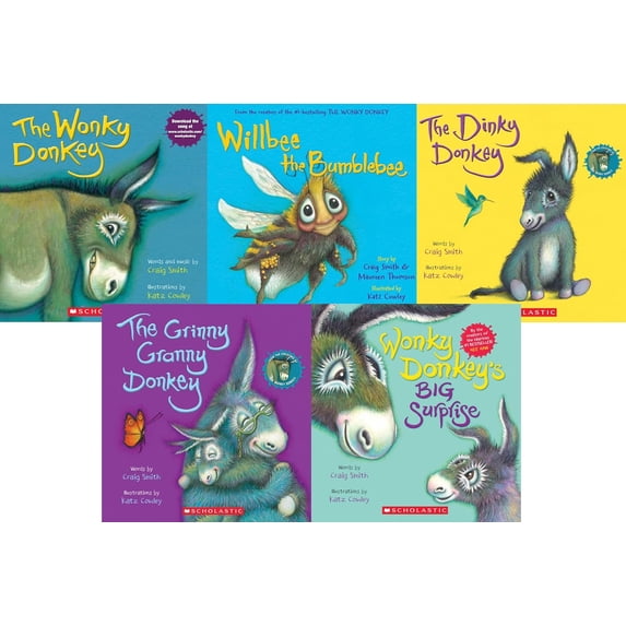 New Release! Wonky Donkey Series Set (5 Books) - Walmart.com