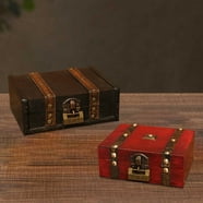 Nautical Box Set, Beach Theme Wooden Jewelry Boxes for Ocean Decor (3 ...