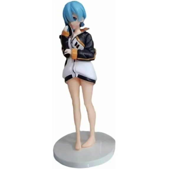 New Rem Figure Standing Leon Coat Rem Figurine 24cm/9.4inch PVC ...