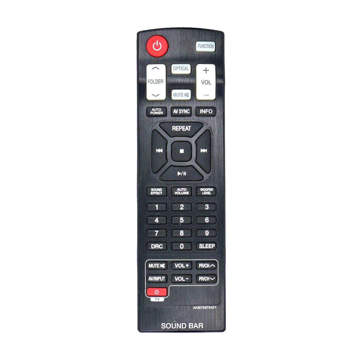 New Remote Control AKB73575421 fits for LG Soundbar NB3531A NB3520A2 ...