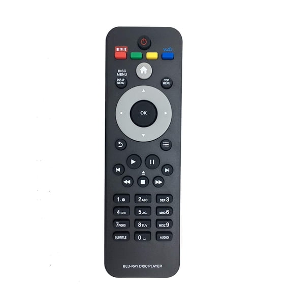 New Remote Control Fits for PHILIPS BLU-RAY DISC PLAYER BDP5010 BDP5406 ...