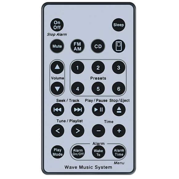 bose wave radio remote