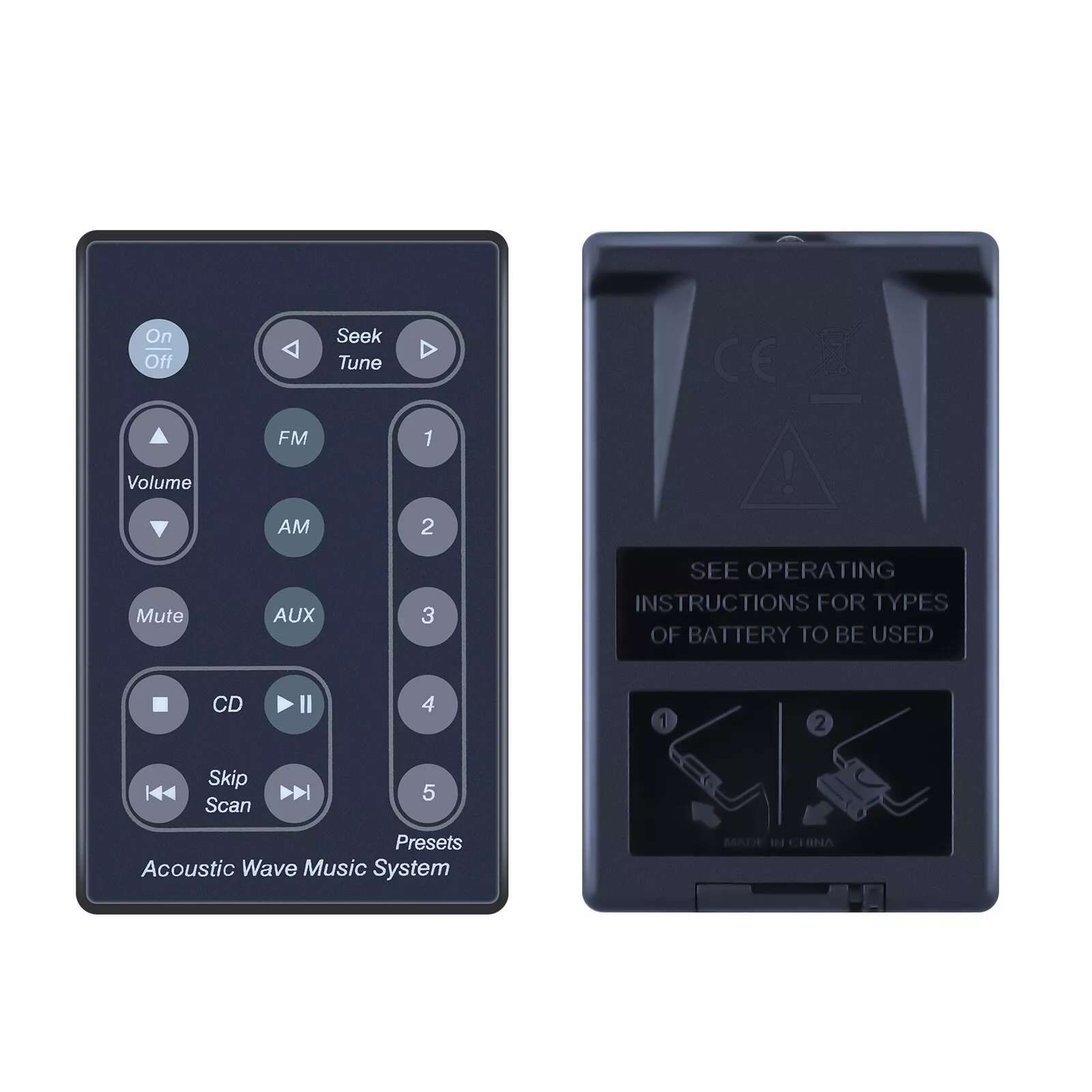 New Remote Control For Bos CD3000 Acoustic Wave Music System - Walmart.com