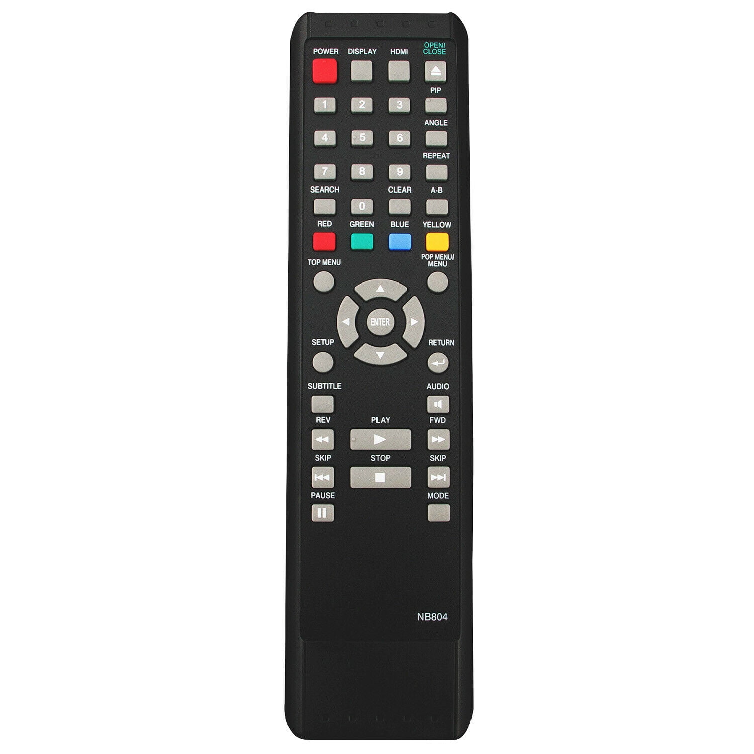 New Remote Control NB804 for Sylvania Blu-ray Player NB530SLX NB501SL9 ...