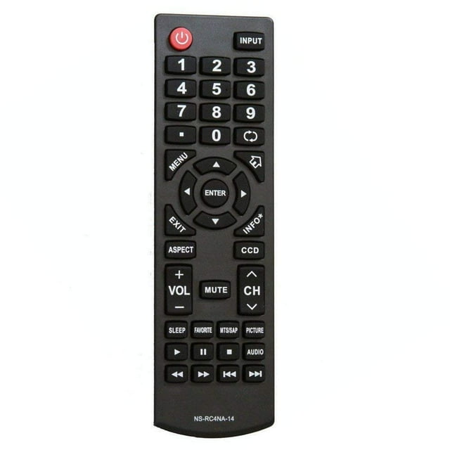 New Remote Control NS-RC4NA-14 for INSIGNIA LCD HDTV NS19E310NA15 NS ...