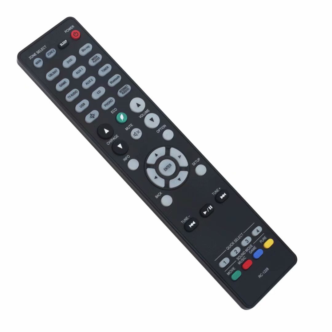 New Remote Control RC-1228 for Denon AV Receiver AVR-X3200W AVR-X2200W ...