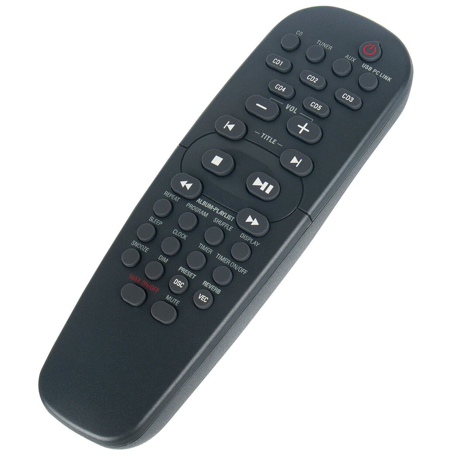 New Remote Control RC19532008/01 for Philips MCM530/21T MCM530/33 ...
