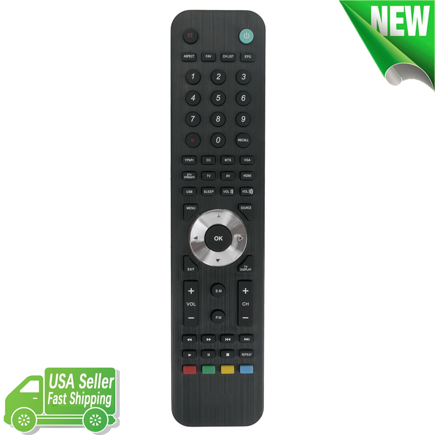 New Remote Control RC2026P for JVC Smart TV - Walmart.com