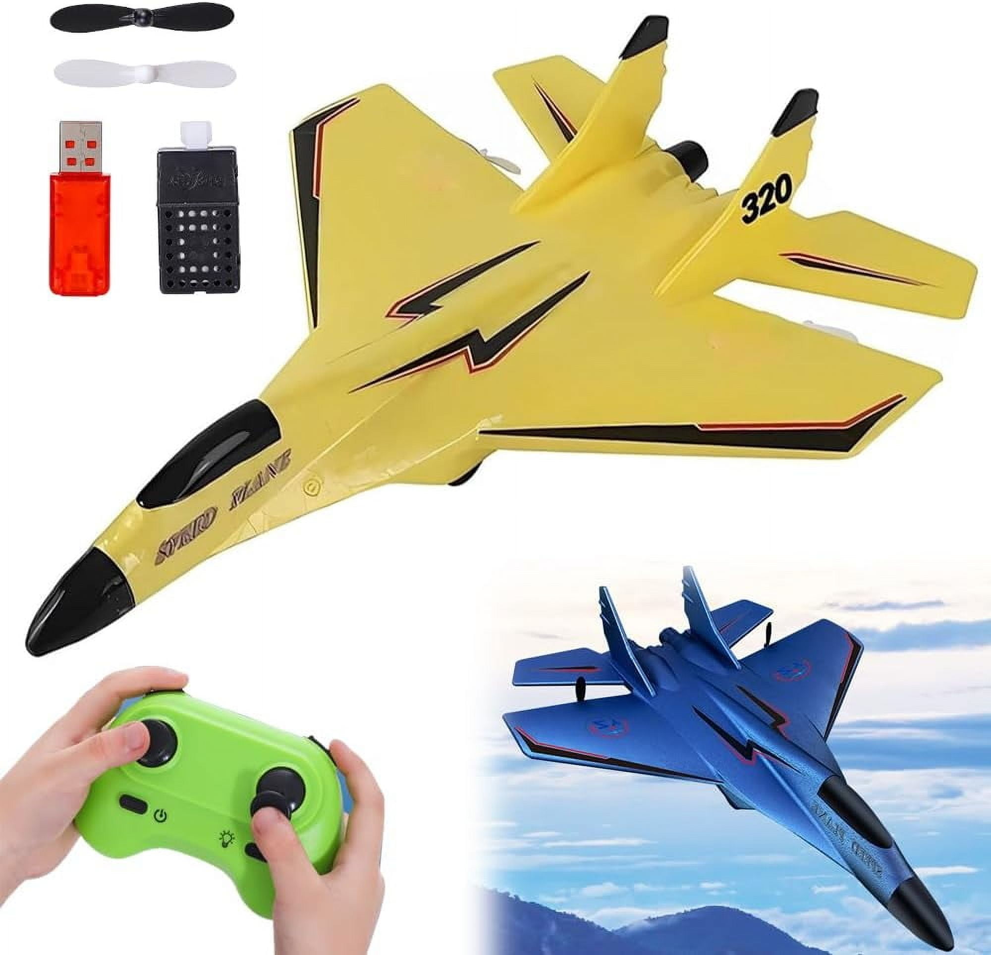 New Remote Control Wireless Airplane Toy, 2.4GHz RC Remote Control ...