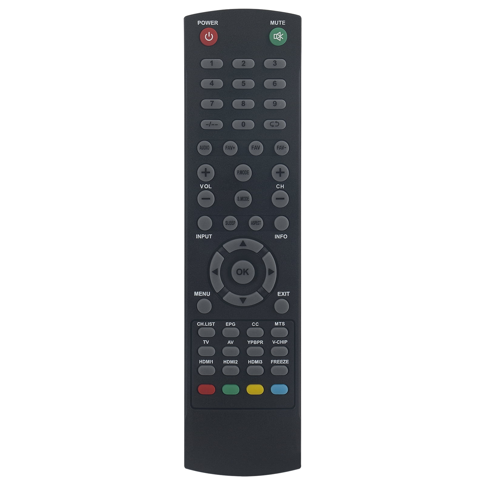 New Remote Control for Proscan OEM PLDED5515DUHD TV Television ...
