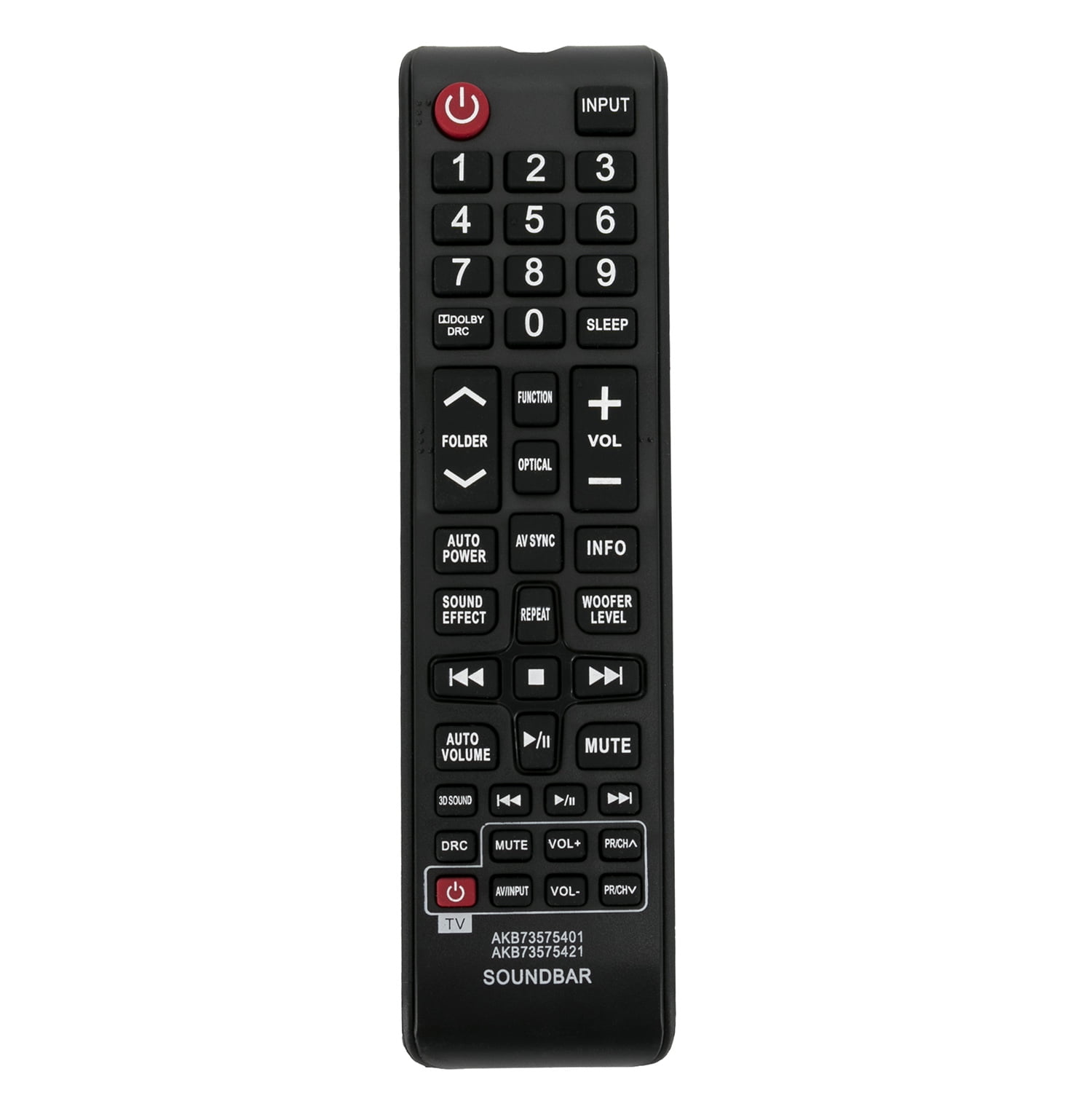 New Remote replacement AKB73575401 AKB73575421 for LG Soundbar NB3520A ...