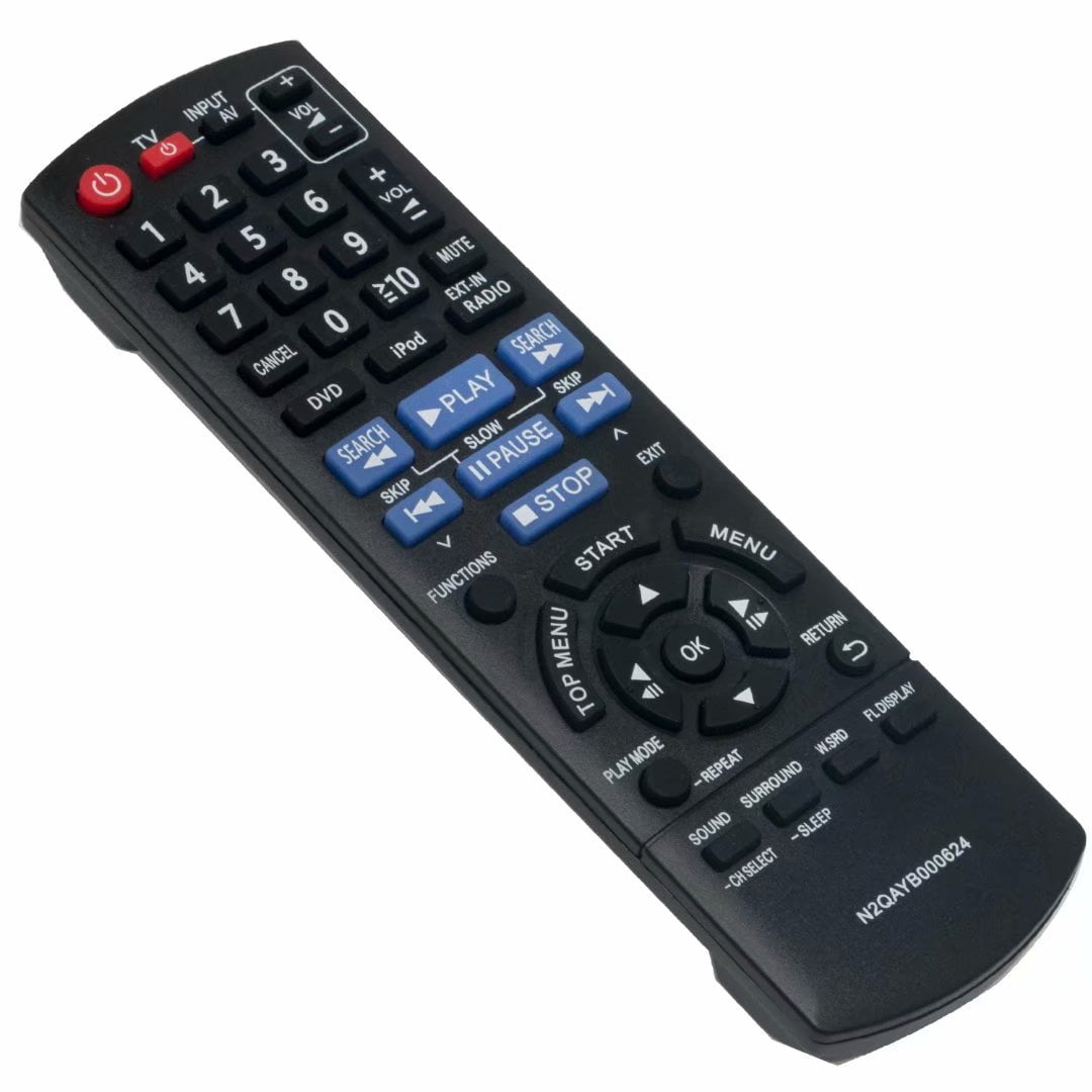 New Remote replacement N2QAYB000624 for Panasonic N2QAYB000625 SC-XH150 ...