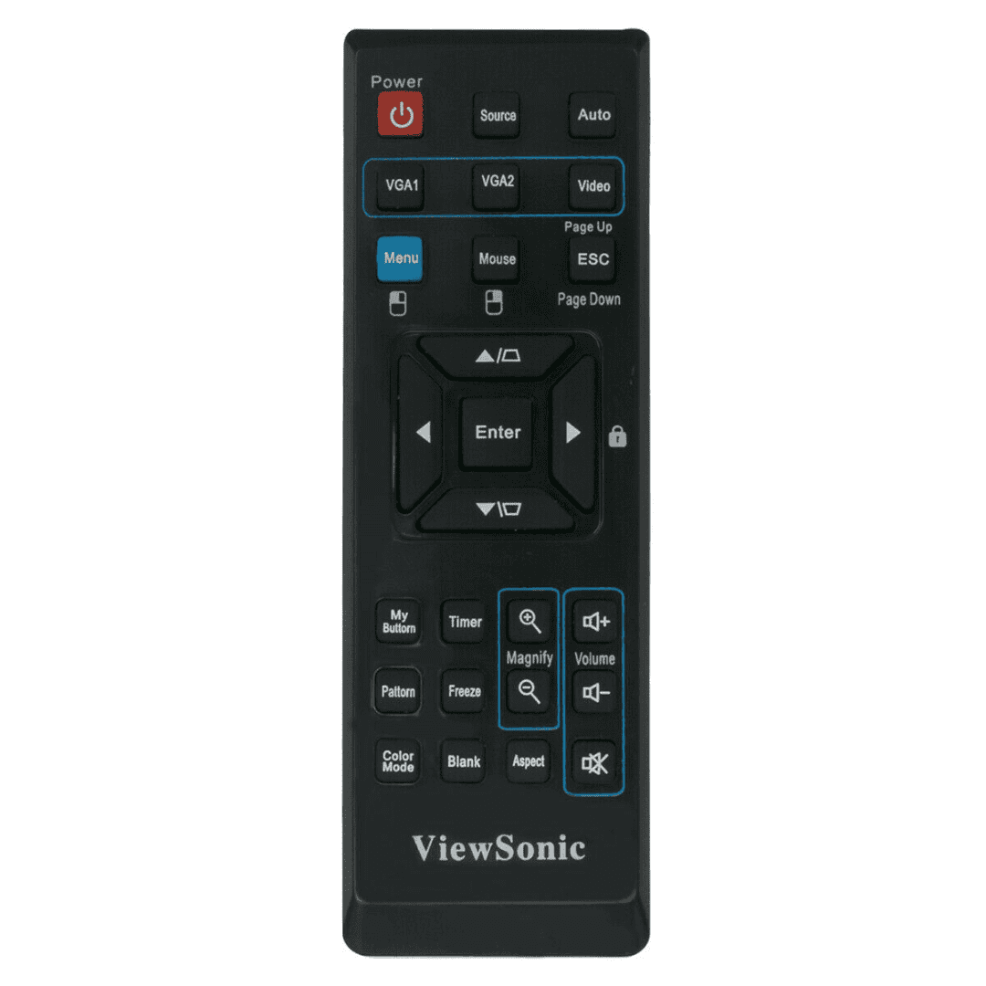 New Remote replacement for Viewsonic Projector PJD5233 PJD5523W VS14112 ...