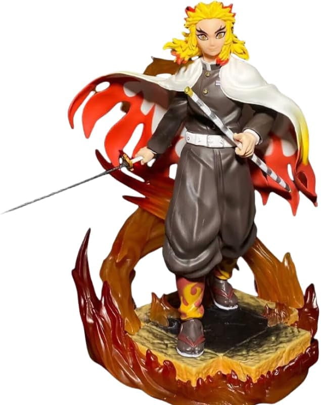 New Rengoku Kyoujurou Flame Figure Standing Flame Rengoku Kyoujurou ...