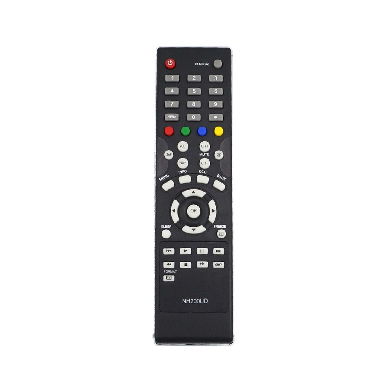New Replace NH200UD Remote For Sylvania Emerson TV LC407EM1 LC320SS1 ...