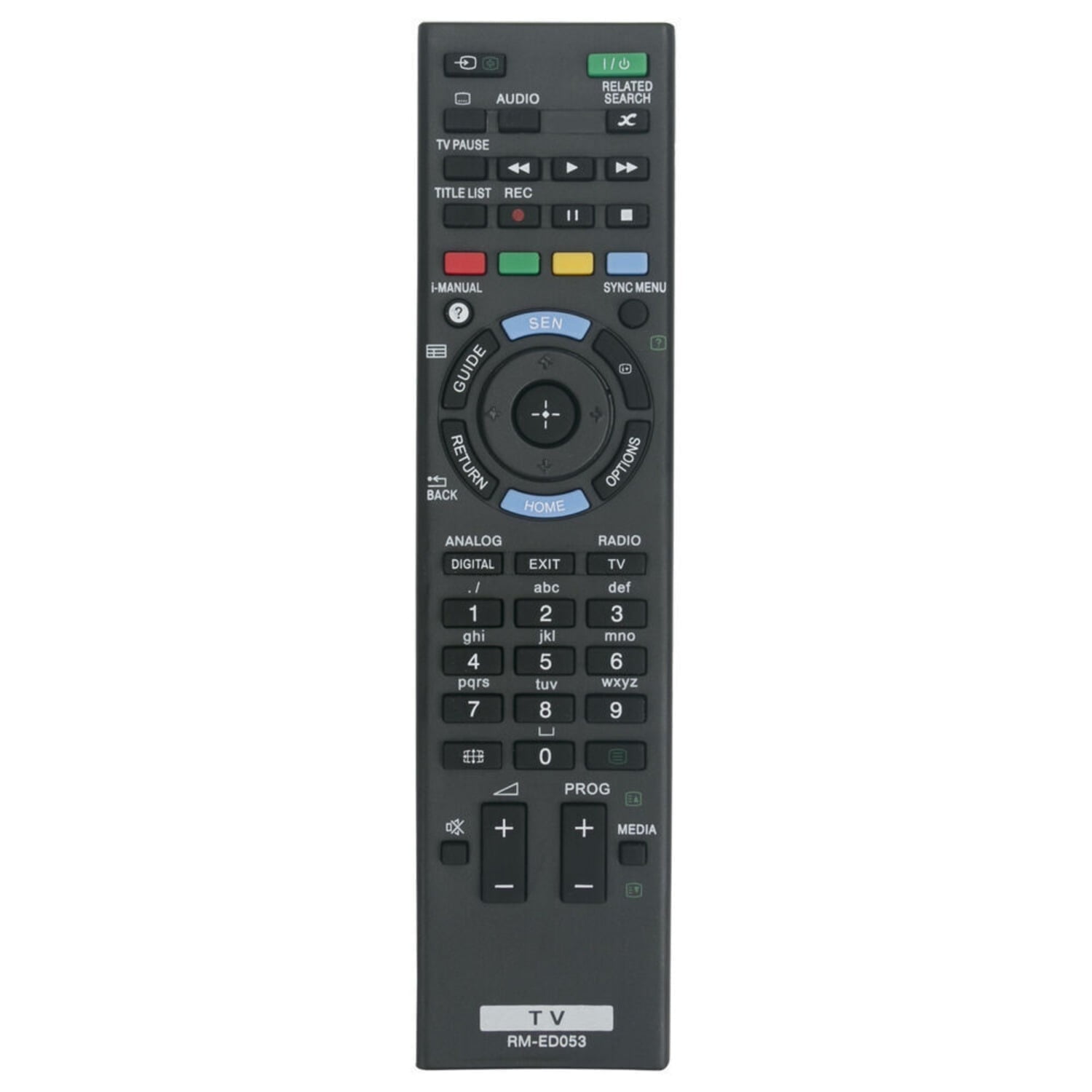 New Replace RM-ED053 For LCD TV Remote Control KDL32W653A 42W807A ...