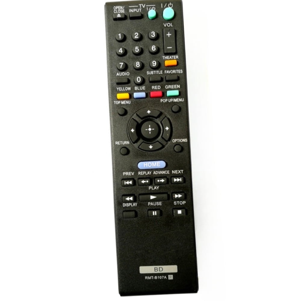 New Replace RMT-B107A For Blu-Ray DVD BD Remote Control BDP-BX37 BDP ...