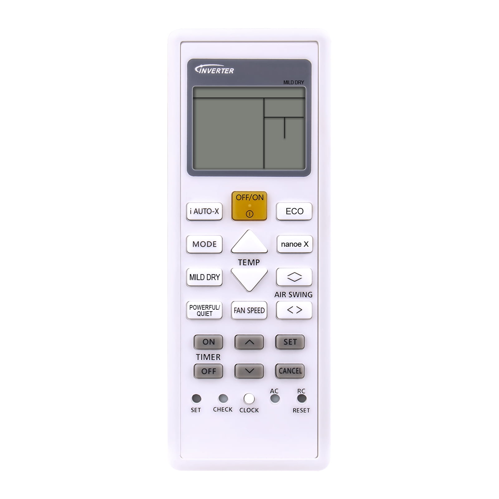 New Replace Remote Control Fits for PANASONIC AC Air Conditioner Remote ...