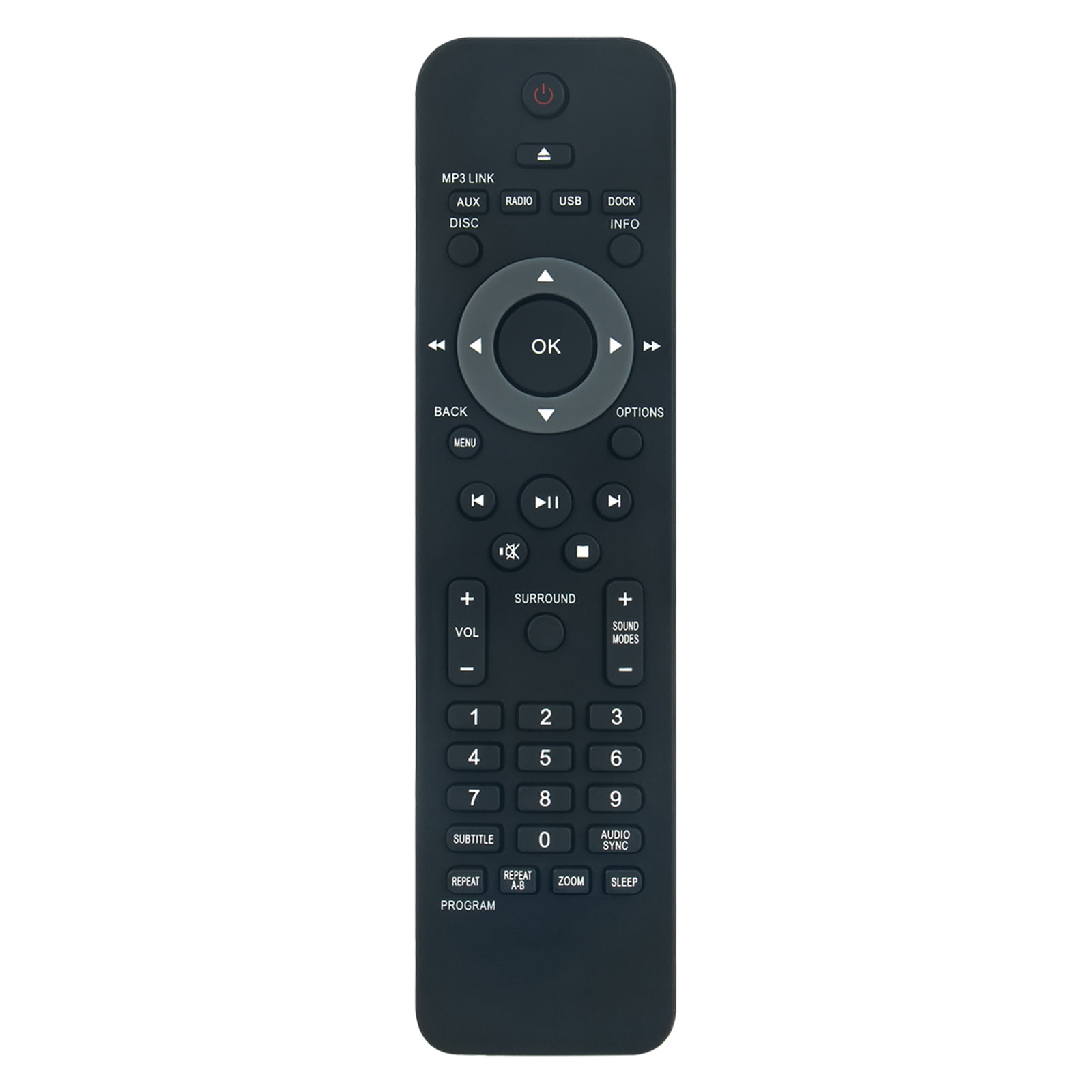 New Replace Remote Control compatible with Philips HTS3220/12 HTS5110 ...