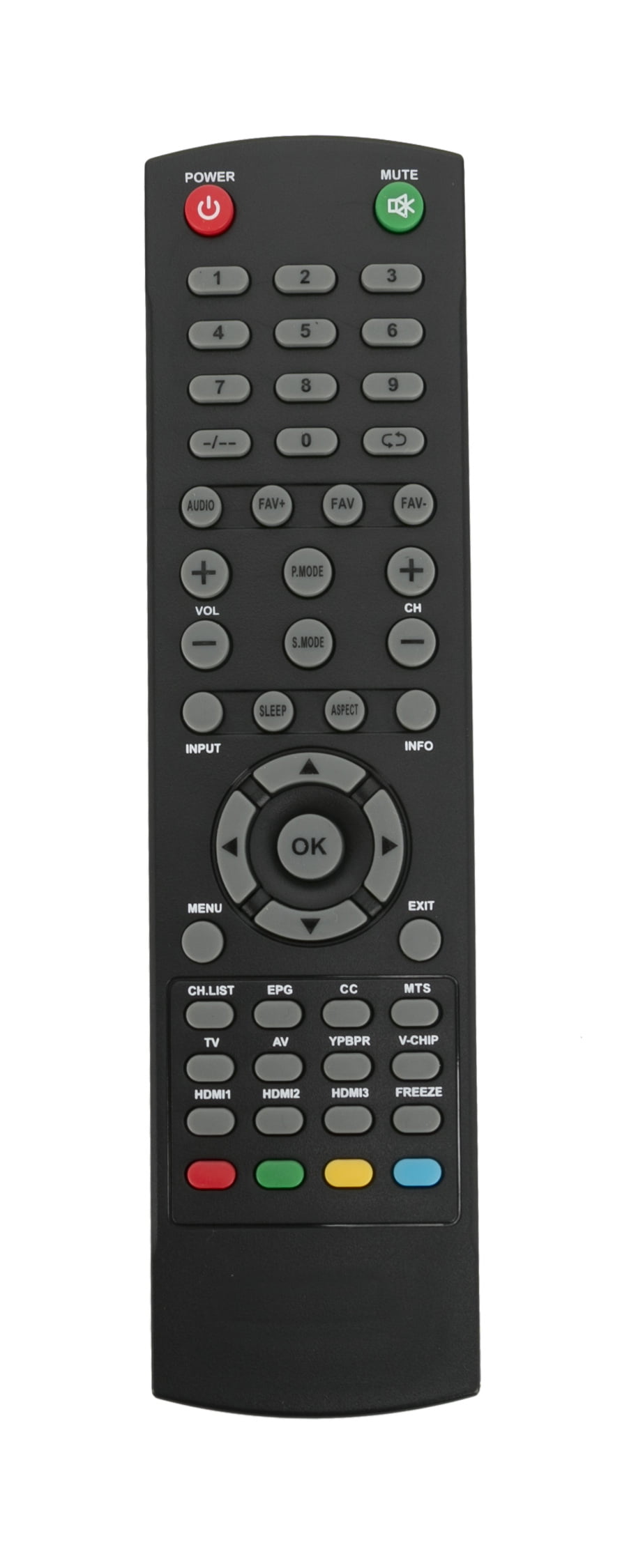 New Replace Remote Control fit for RCA TV RTU6549-C RTU5540-B RTU7877 ...