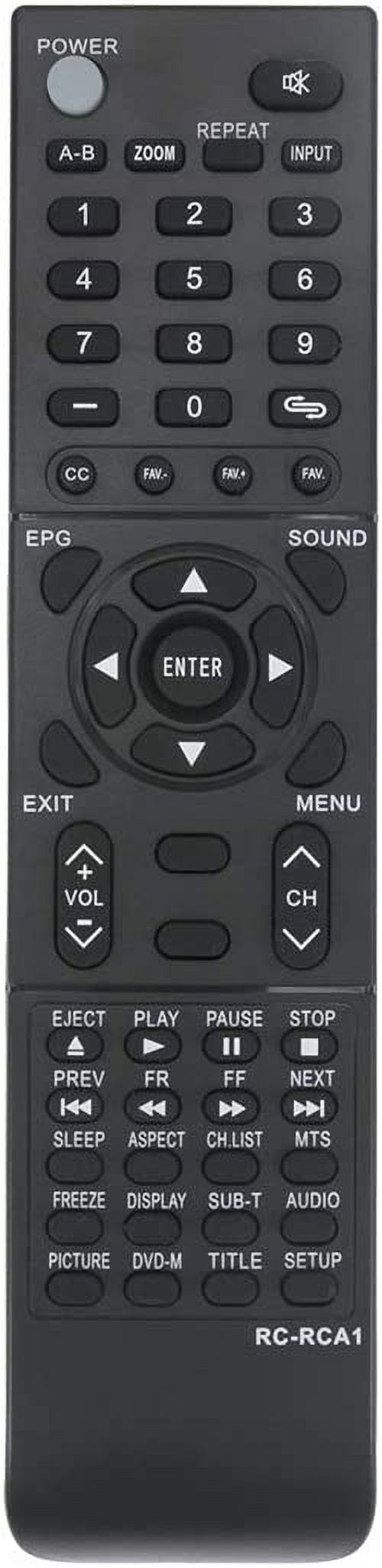 New Replace Remote Control fit for RCA TV Technicolor - Walmart.com