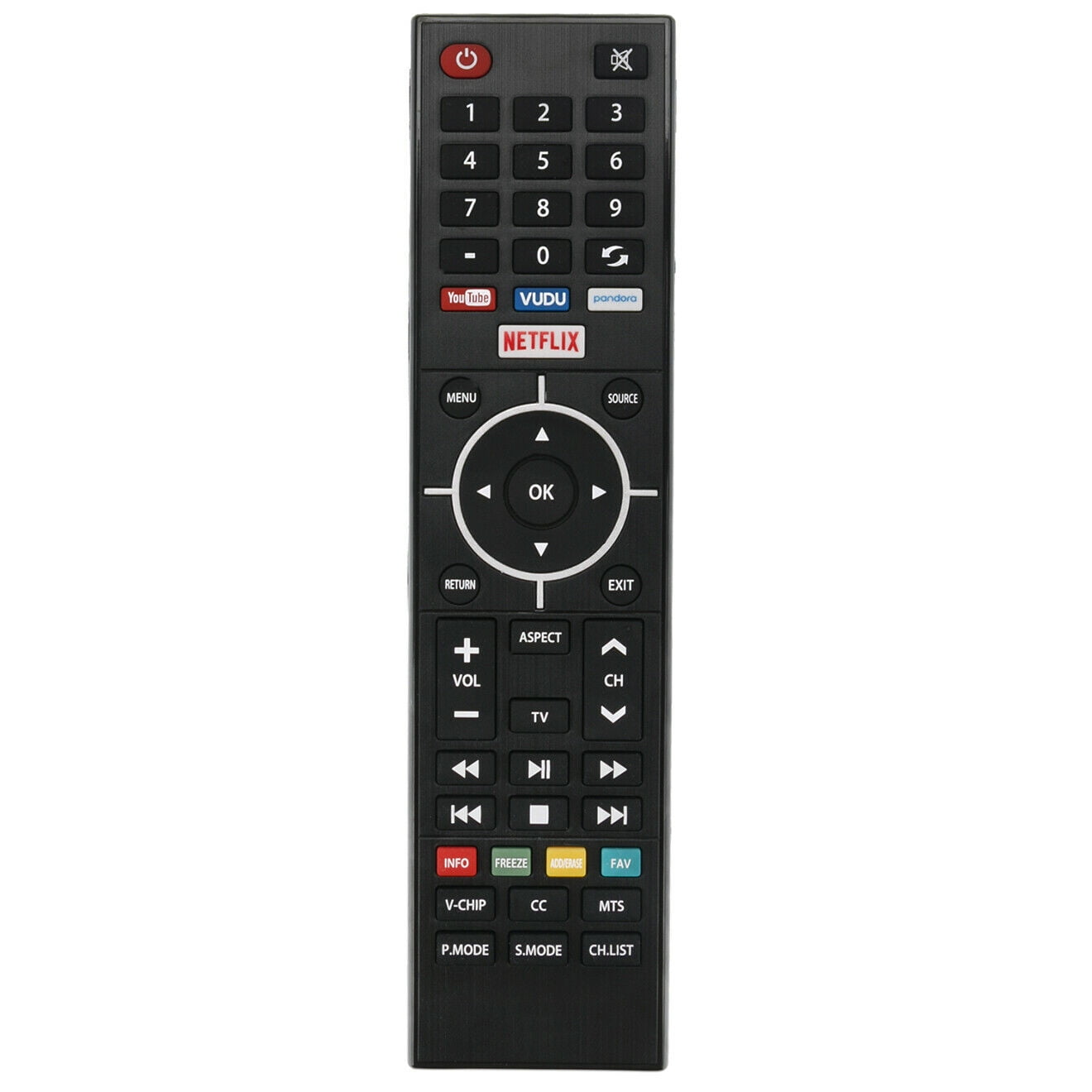 New Replace Remote for Element Smart TV E4STA5017 E2SW5018 E4SFT5017 ...