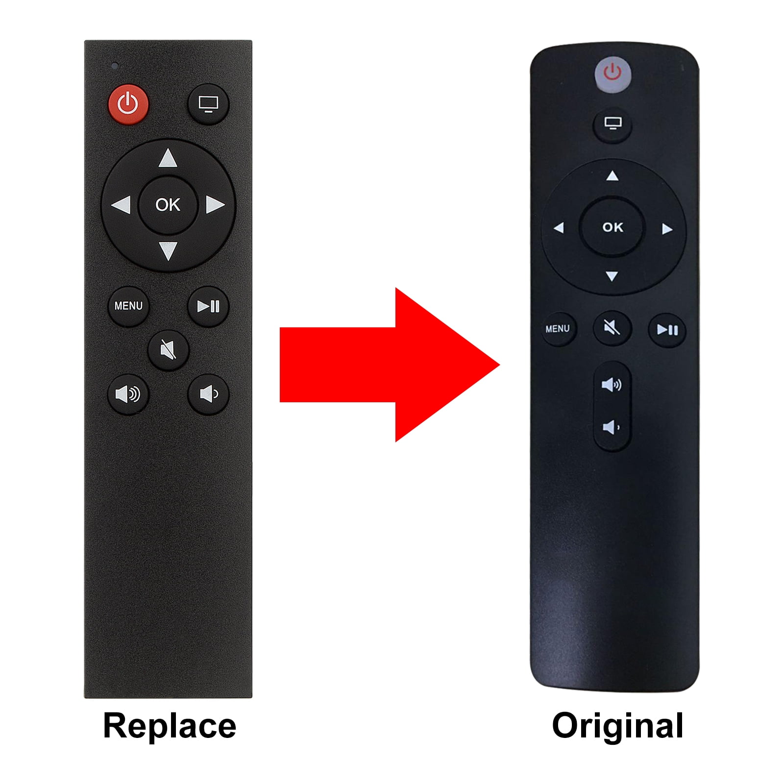 New Replace remote control fit for Apple TV player A1842(MQD22/MP7P2 ...