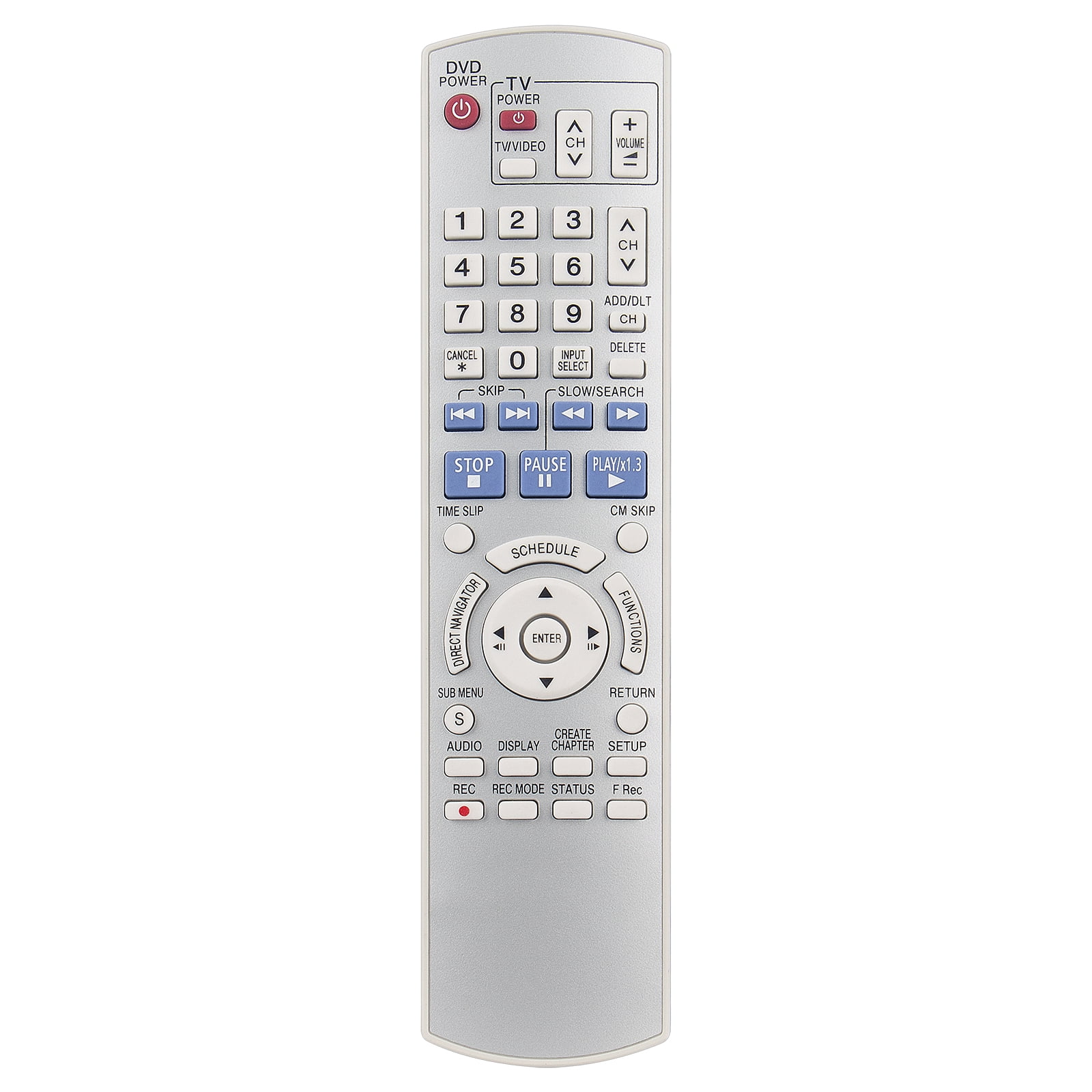 New Replace remote control fit for Panasonic DVD Player DMR-ES25 DMR ...