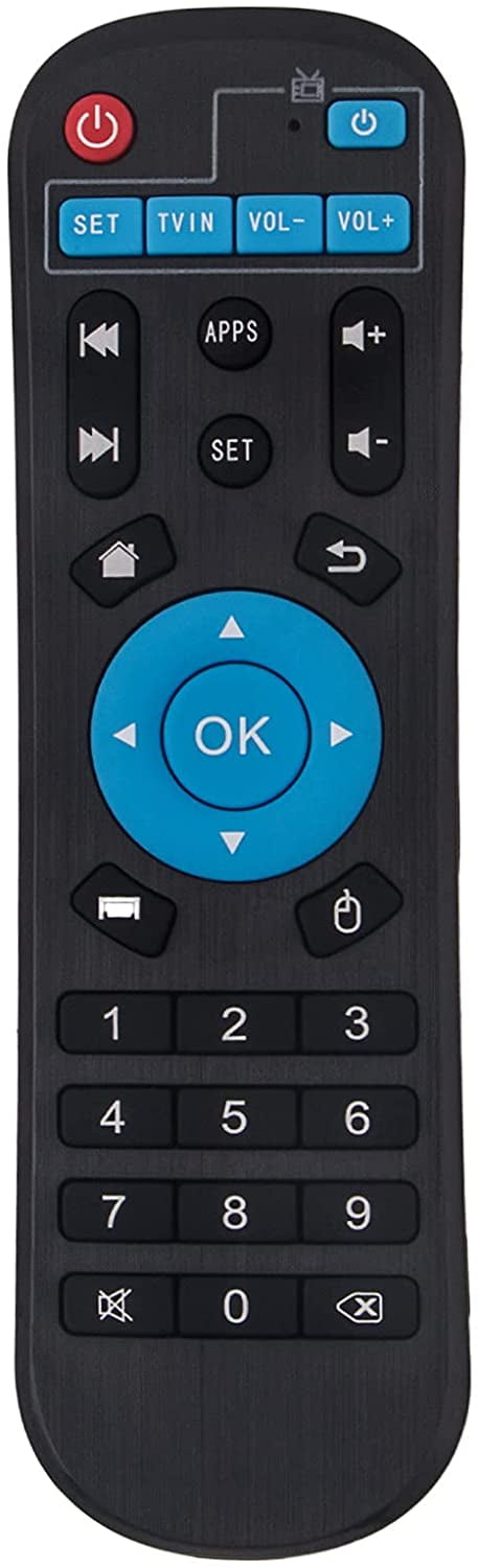 New Replaced Remote Control Fit for Andriod Smart TV Box Controller 10. ...