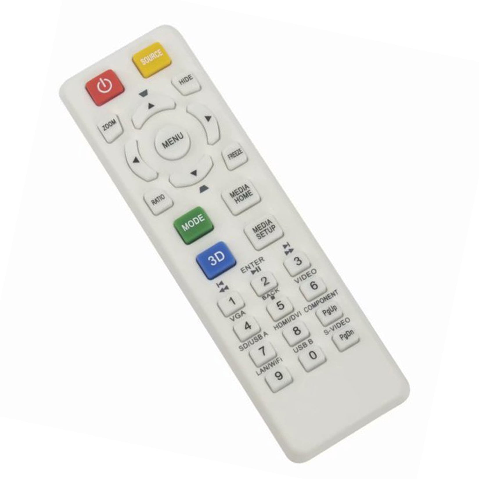 New Replaced Remote Control Fit For ACER Projector X125H X115 H6517ABD ...