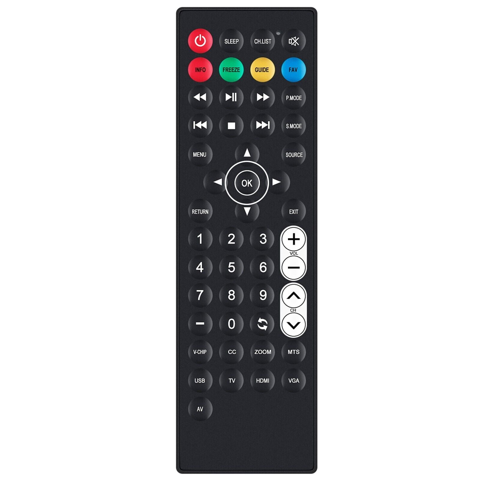 New Replaced Remote Control Fit for Furrion TV FDUF55CBS FDUP55CBR ...