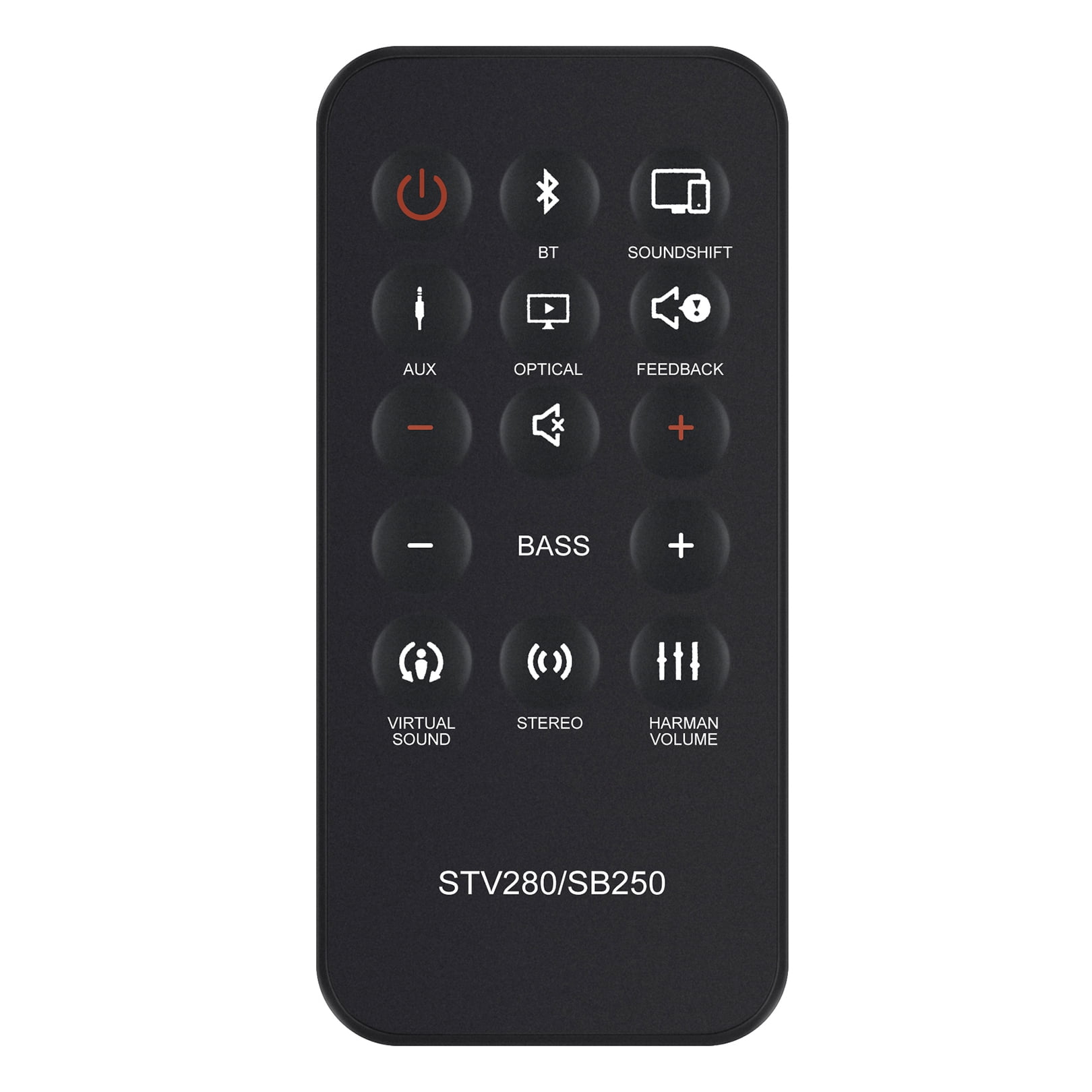 New Replaced Remote Control Fit for JBL Cinema STV280 SB250 - Walmart ...