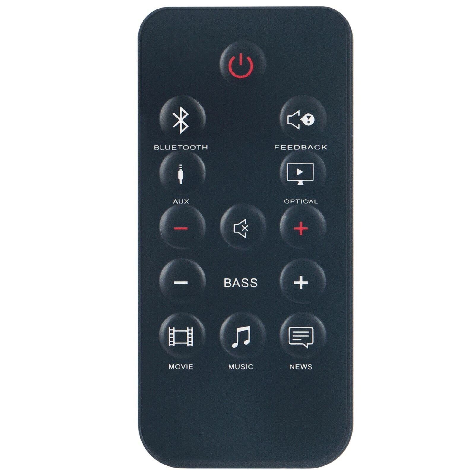 New Replaced Remote Control Fit for JBL Cinema Soundbar SB150 Audio ...