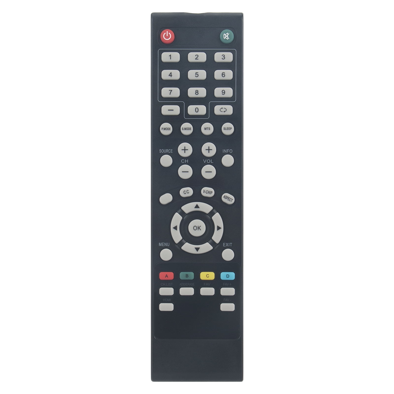 New Replaced Remote Control For RCA Technicolor LCD LED TV R0032 RC96 ...