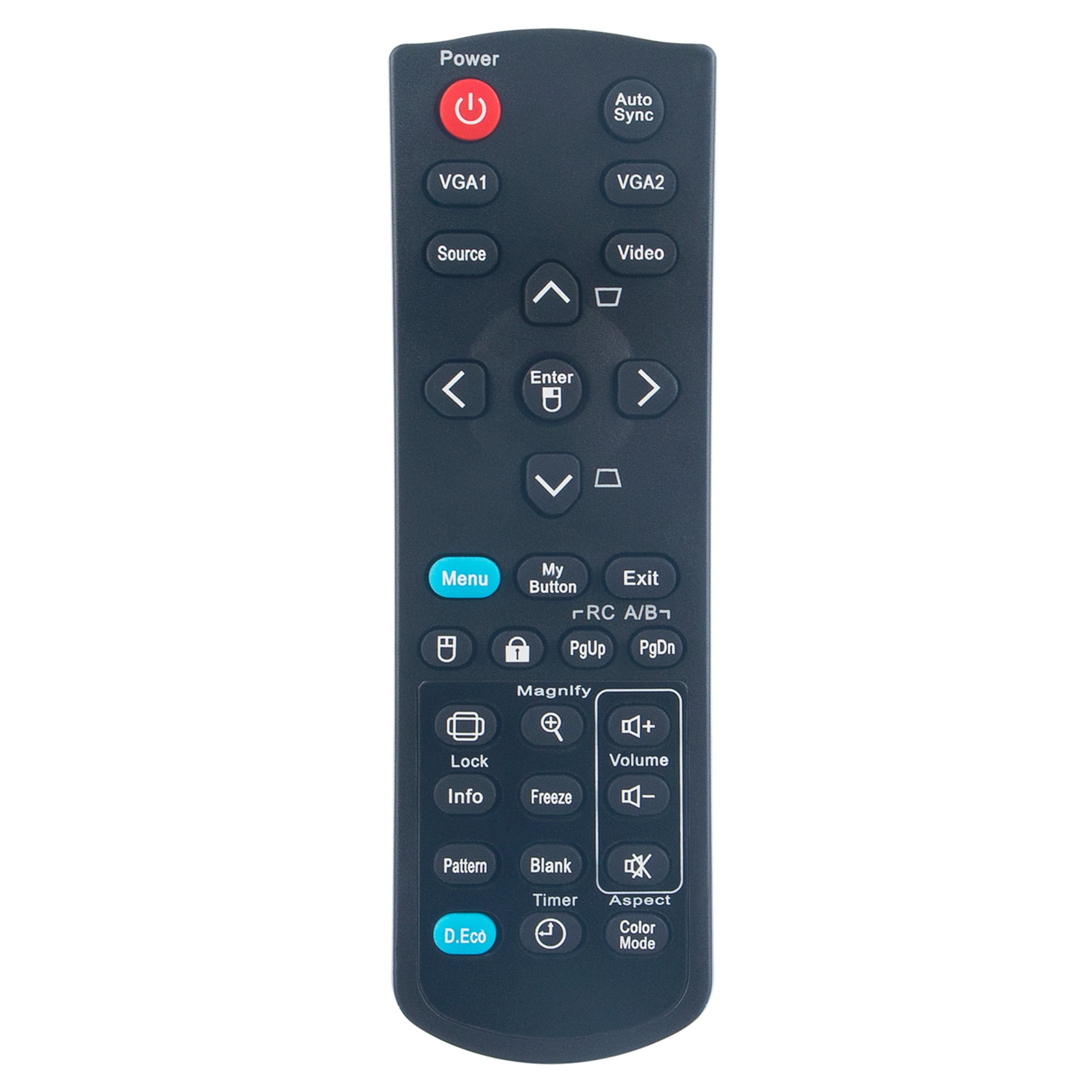New Replaced Remote Control fit for ViewSonic Projectors PJD5132 ...