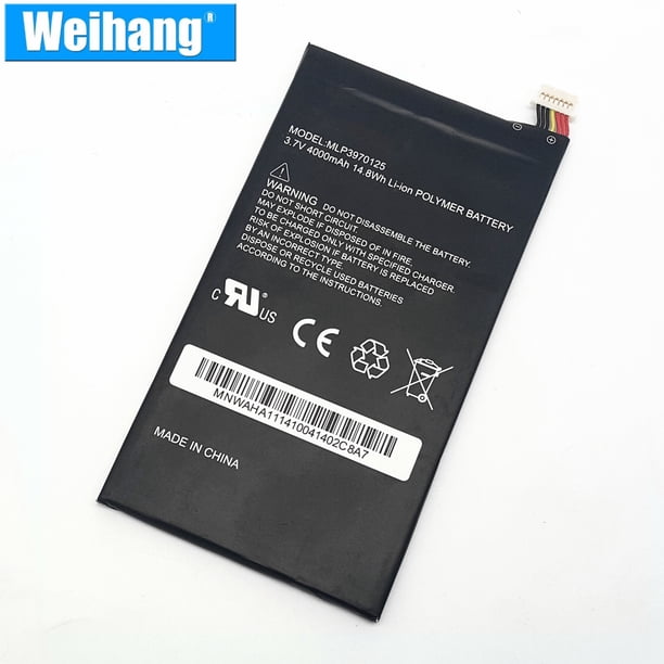 New Replacement Battery MLP3970125 For Verizon Ellipsis 7 QMV7A QMV7B ...