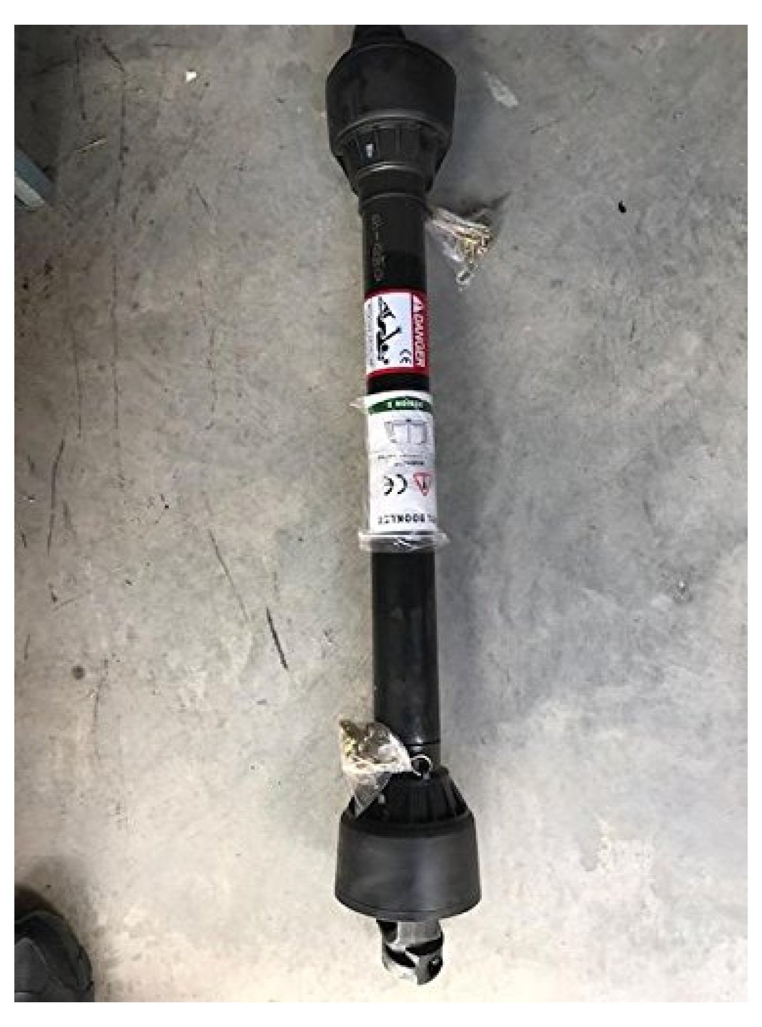 New Replacement Finish Mower PTO Shaft with 1-3/8" X 6 Spline Yokes The ...